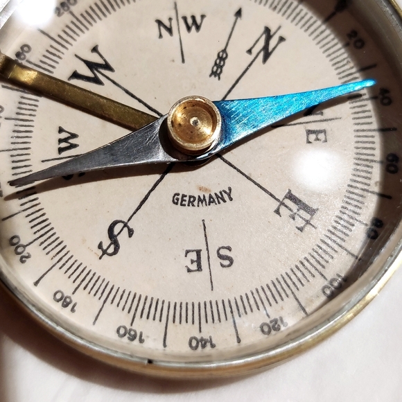 Henry Boker | Other | Henry Boker Vintage Brass Pocket Compass Made In ...